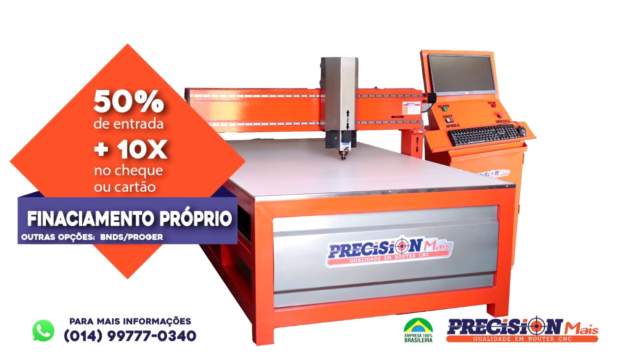 Router cnc - Precision Mais - YouTube