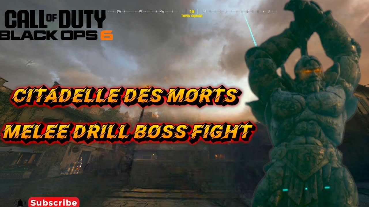 how to beat the citadelle des morts boss fight super easy with drill ...