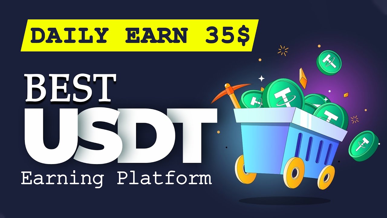 Daily Earn 35$ | New USDT Earning Platform | 100USDT Sign-Up Bonus ...