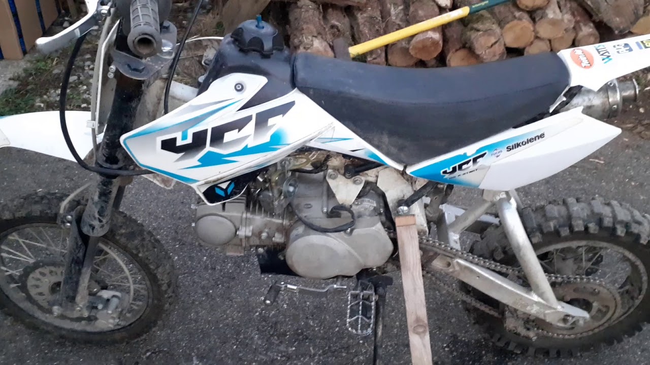 ycf 125 r-start 2009 (épave) - YouTube