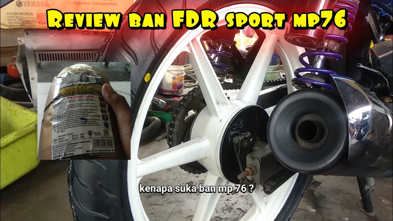 Review ban FDR sport mp76 - YouTube