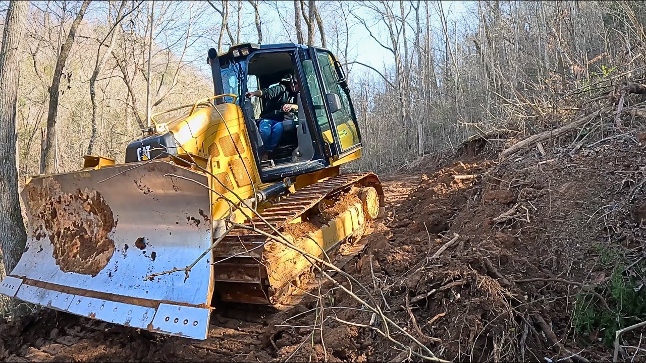 TREACHEROUS ROAD BUILD, A MUST SEE… WATCH OUT FOR THAT TREE! - YouTube