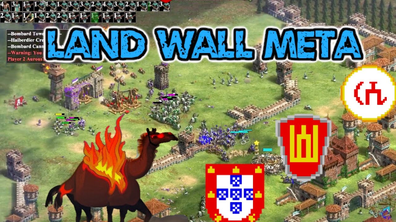 Land Wall Strategy on Amazon Tunnel: 3 Vs 3 Land Wall Meta with Chops ...