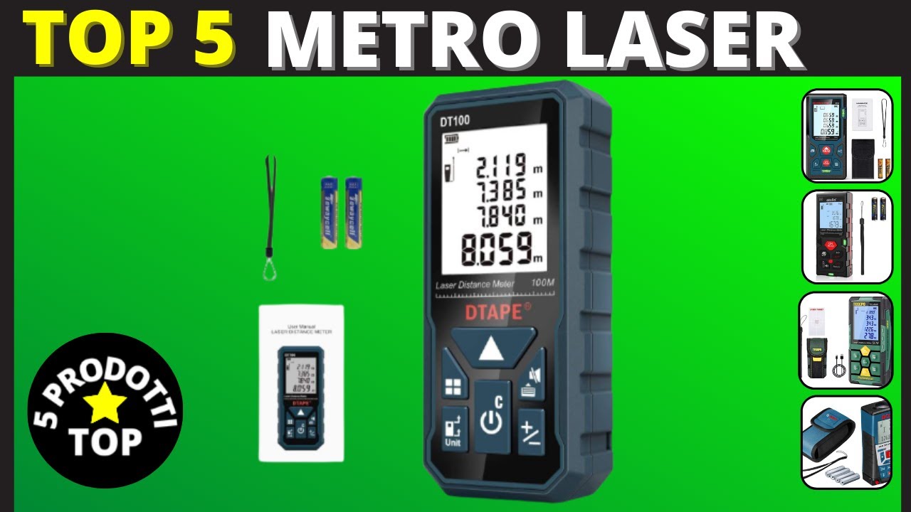 METRO LASER - I 5 Migliori Metri Laser (2023) - YouTube