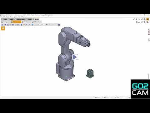 GO2cam robot-based CAM and simulation - YouTube