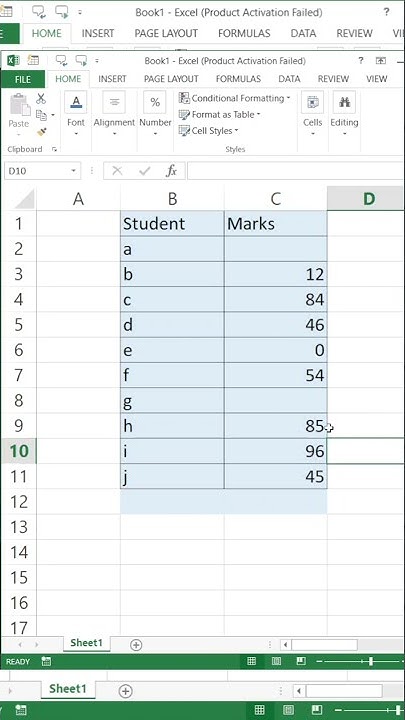 Hide Negative Numbers in Excel | Custom Formatting | Advance Excel Tips - YouTube