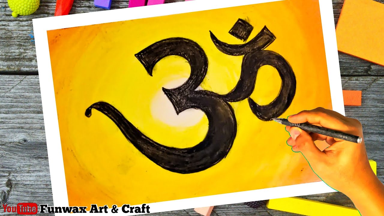 Om Oil Painting