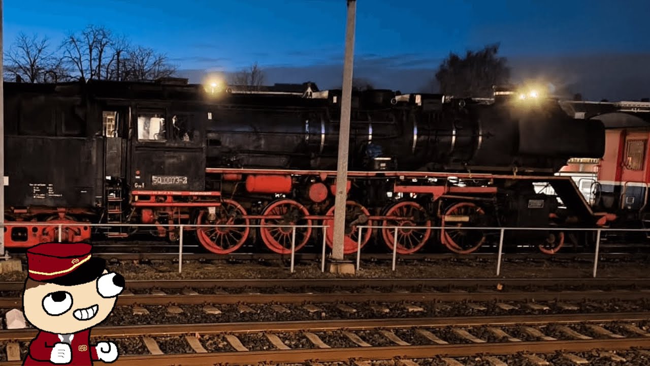 50 0073 op nachtelijk transport naar de ZLSM! (+ infrarood treinspotten ...