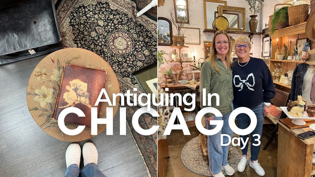 Shop Warehouse 55 with me! | Antique Shopping in Chicago Day 3 - YouTube