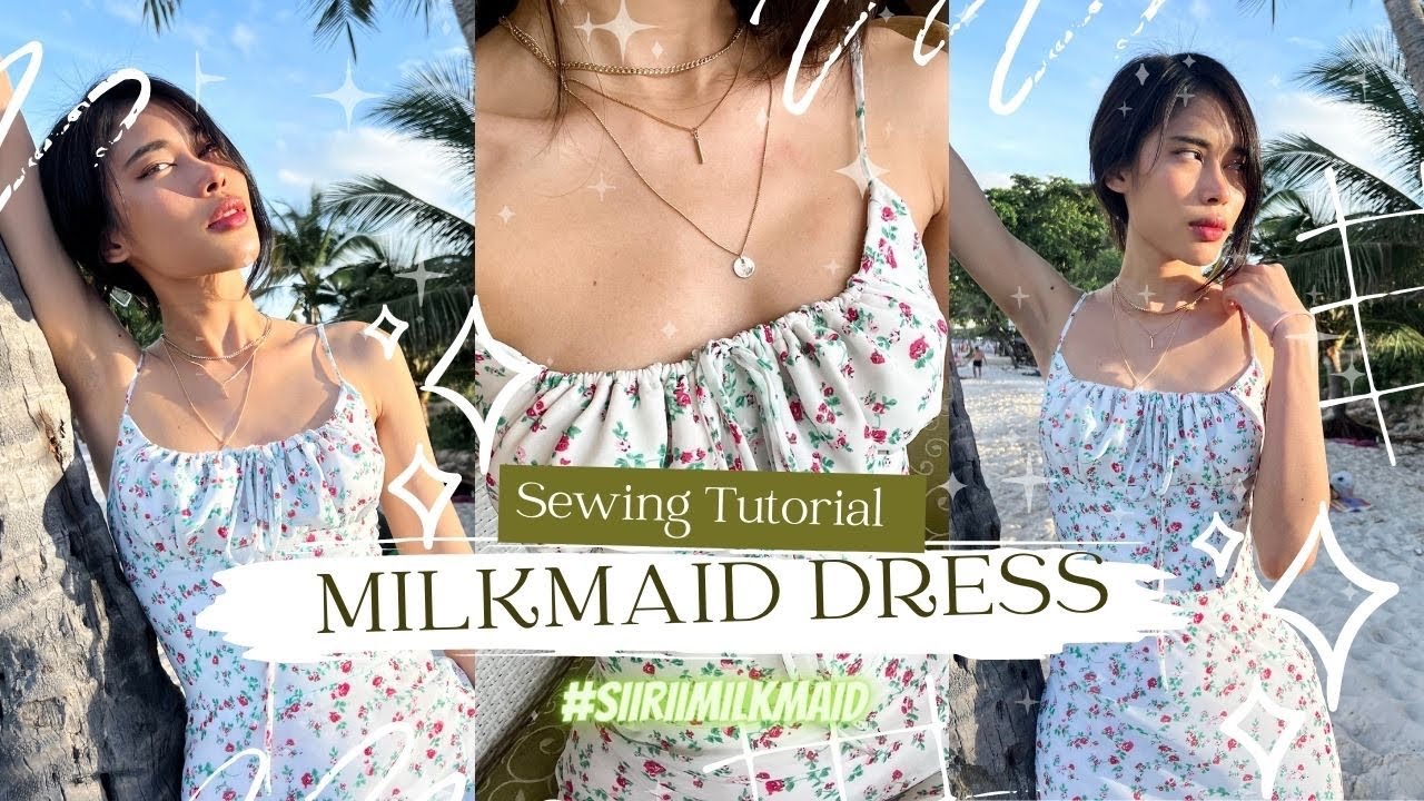 DIY Milkmaid Dress - Step by steps sewing tutorial + Pattern download ...