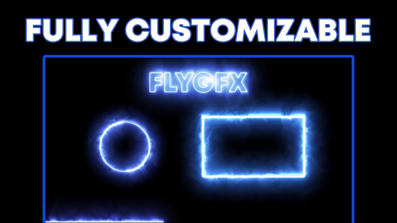 [1$] Neon Outro Template - No Software/Editing Required - YouTube