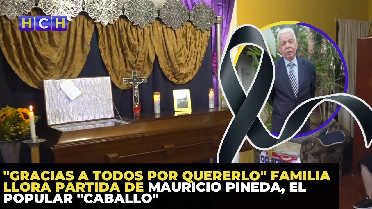 "Gracias a todos por quererlo" | Familia llora partida de Mauricio ...