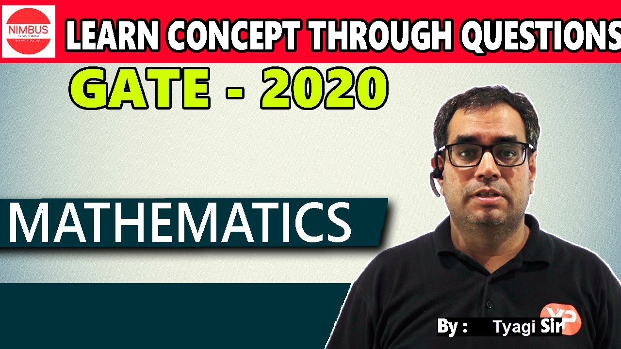 GATE 2020 Most Expected Questions & Solution-2 Mathematics Matrix - YouTube