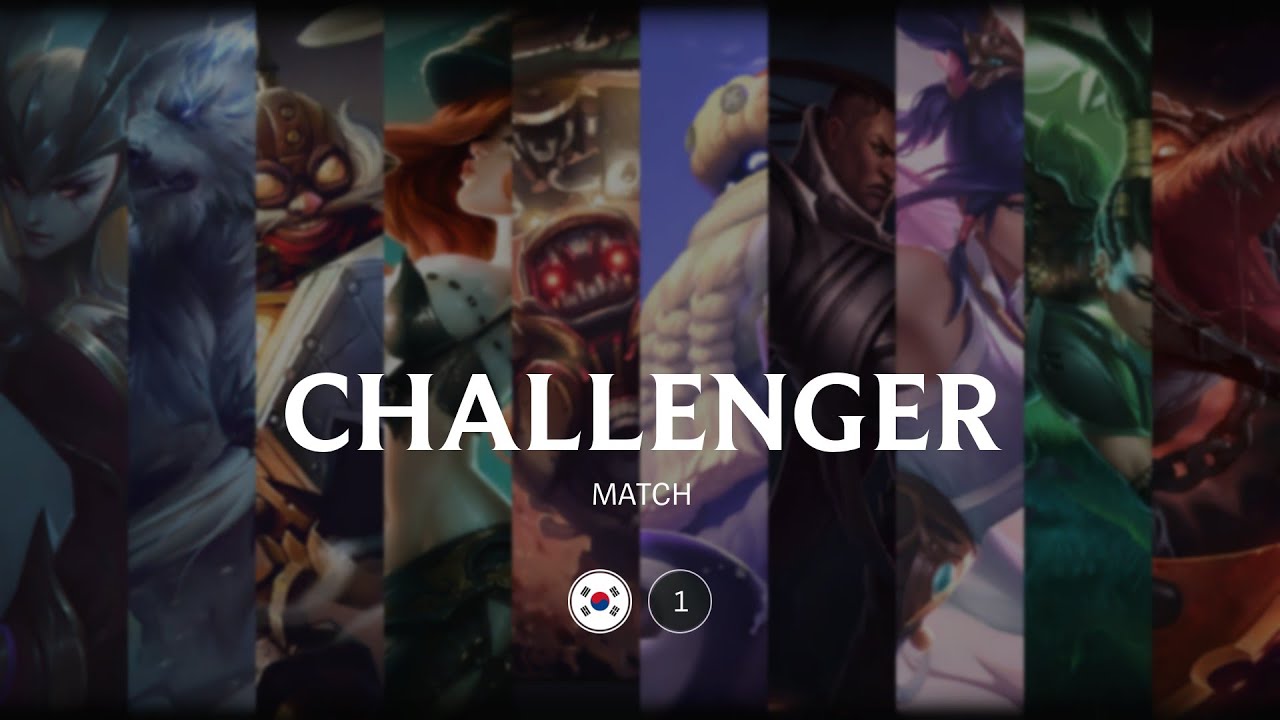 KR Challenger match 1 - 7604 LP 77 kills - YouTube