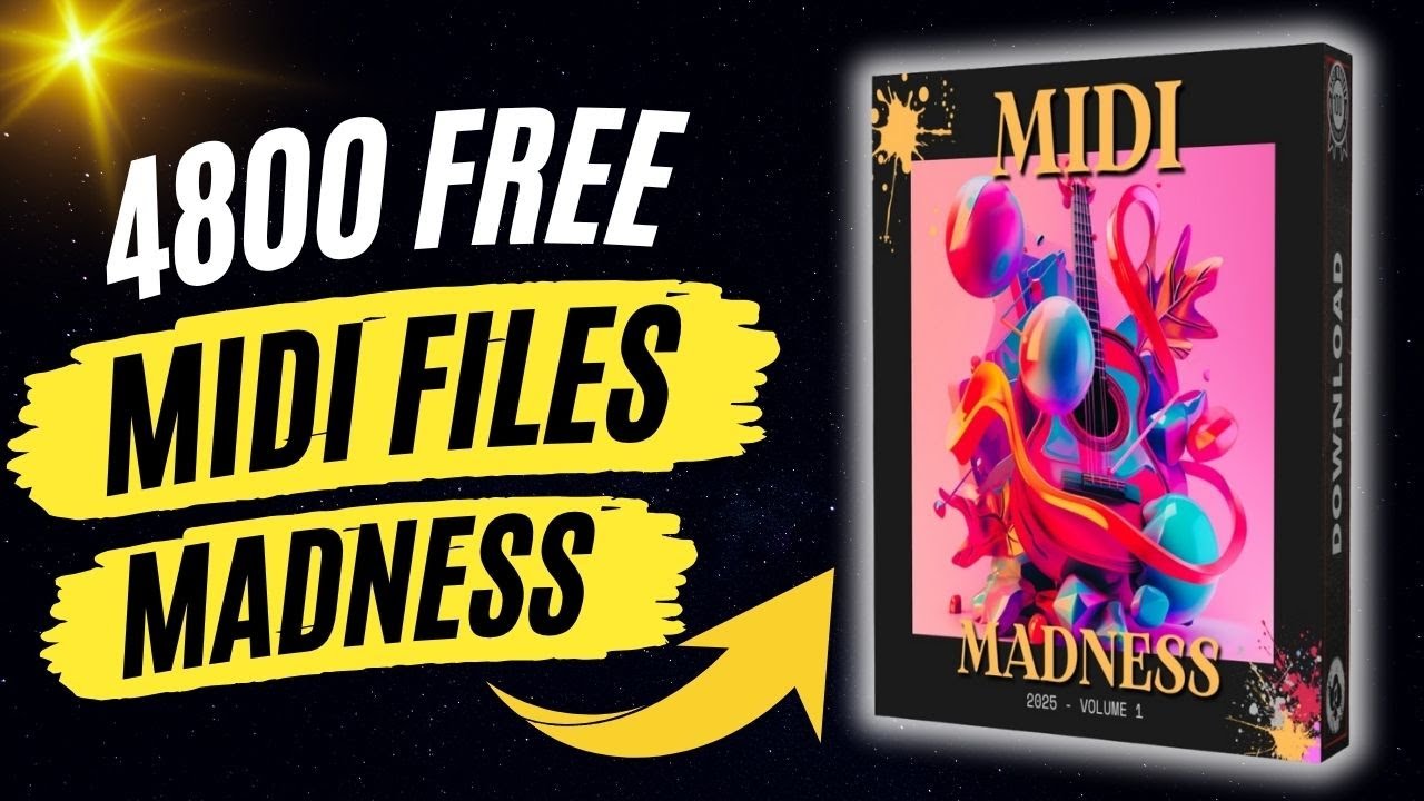 4800 Free Midis for Music Producers: Midi Madness Volume 1 - YouTube