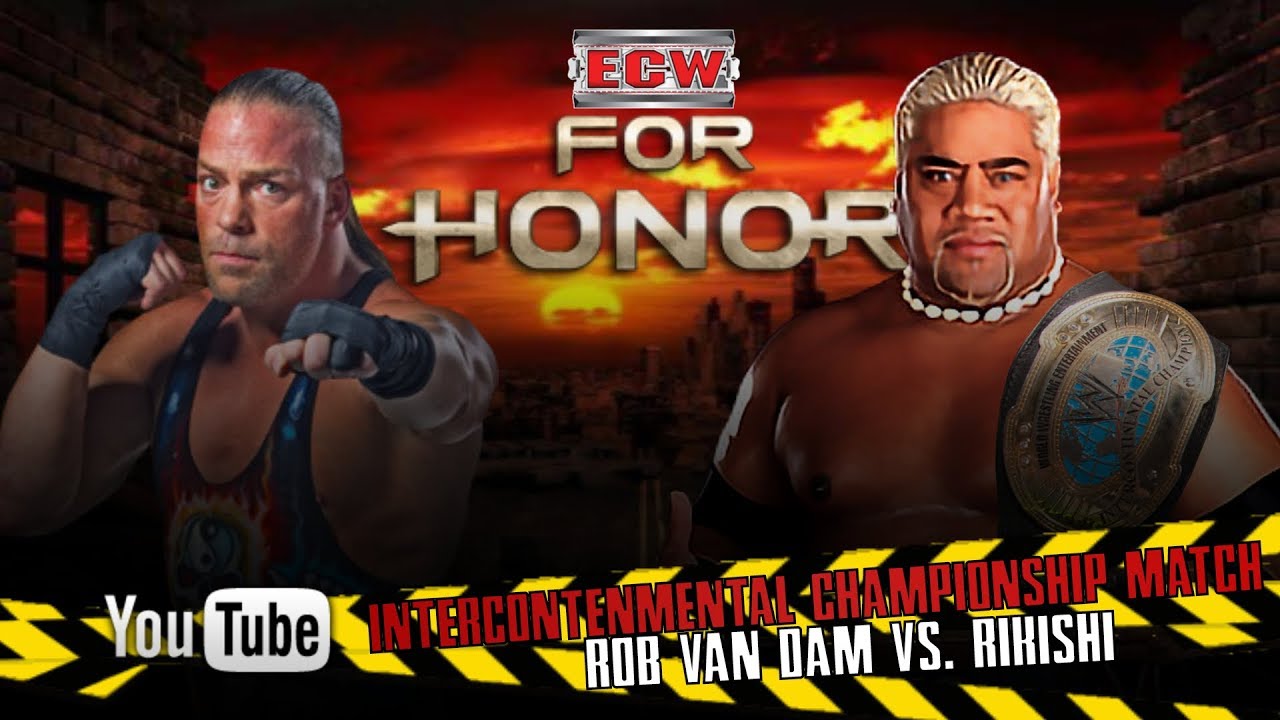 ECW Intercontinental Championship Match | ECW For Honor Event 2019 ...