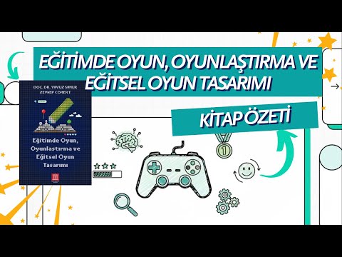 “Eğitimde Oyun, Oyunlaştırma ve Eğitsel Oyun Tasarımı” kitabımızın özeti 😍 #1videoda1kitap