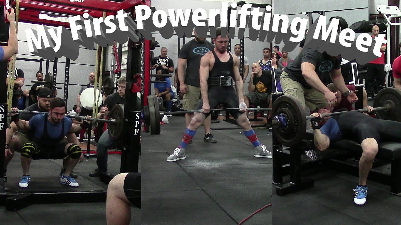 My First Powerlifting Meet | Open 165 Div. - YouTube