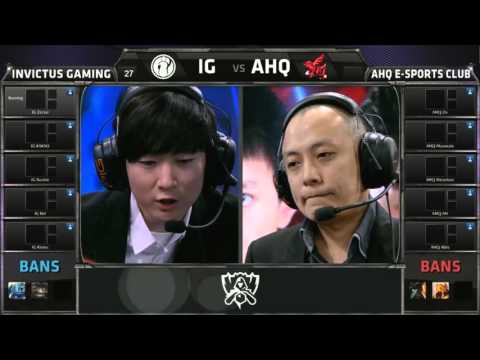 LoL - World Championship 2015 - D4G3 - iG vs. ahq - YouTube