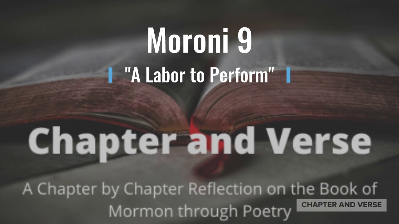 Moroni 9 A Labor to Perform - YouTube