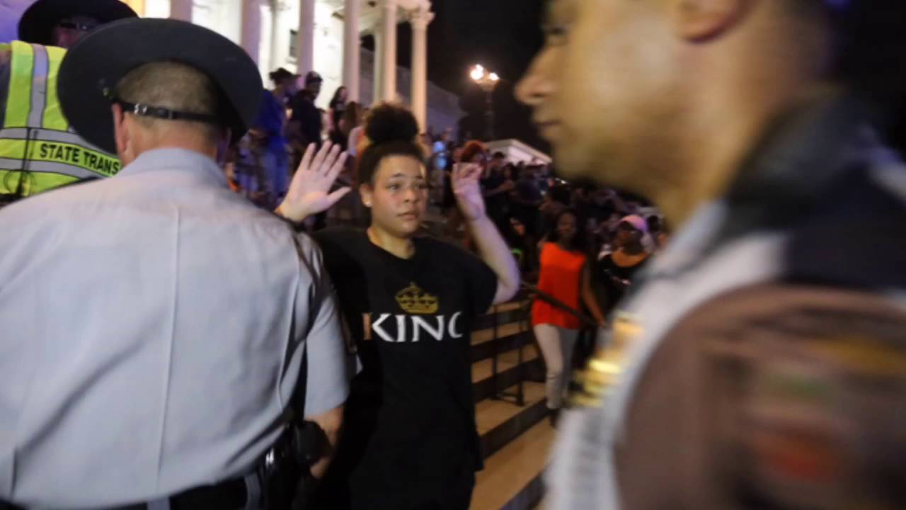 Black lives matter rally at the South Carolina State House - YouTube