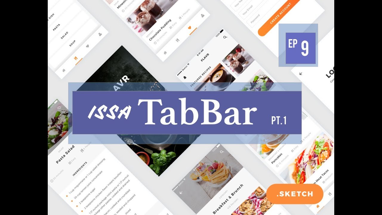 How to make a Food Recipe App with Swift iOS: Adding TabBarContoller ...