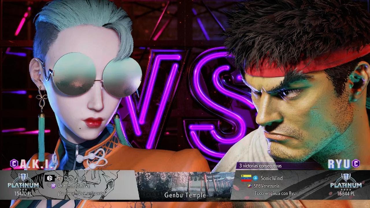 Street Fighter 6 ¤ Ryu vs AKI Ranked match - YouTube