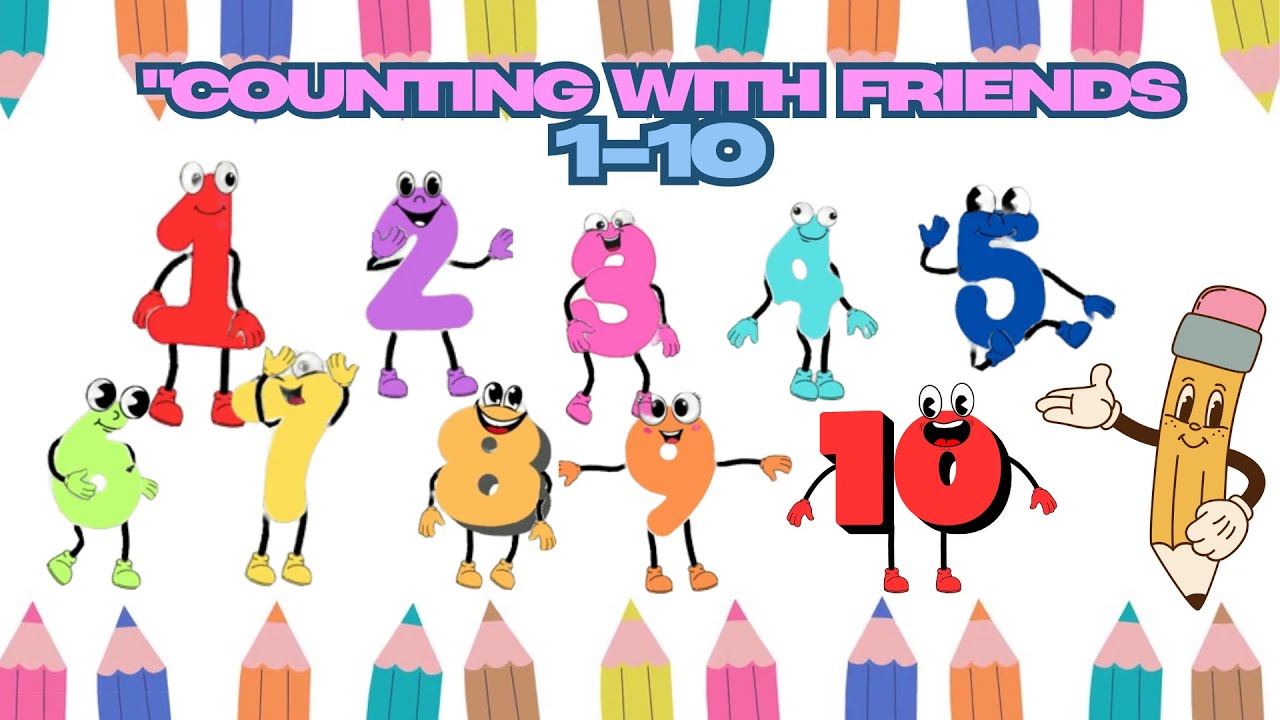 My First Numbers 1 to 10 - YouTube