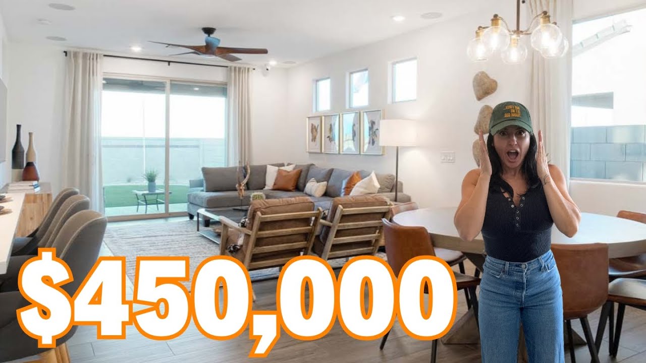 Inside a Stunning MODEL HOME TOUR in SURPRISE, AZ | Move-In Ready ...