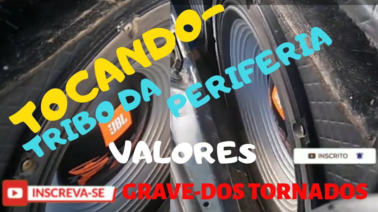 2 TORNADOS DE 15'' POLEGADAS - TOCANDO TRIBO DA PERIFERIA-VALORES - YouTube