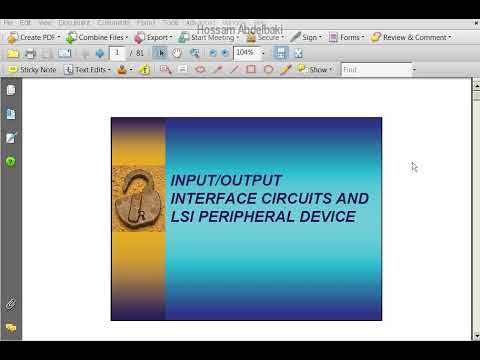 Input Output Interfacing - Part1 - YouTube