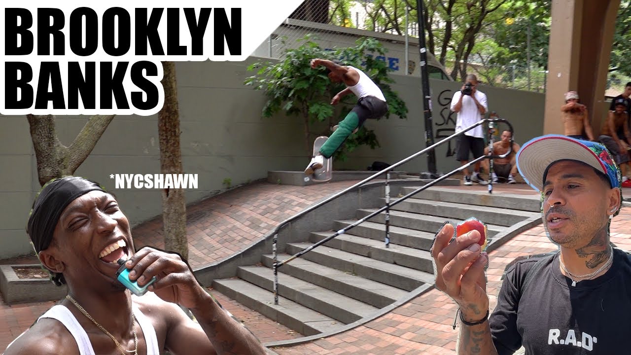Most Iconic Spot In New York!(Brooklyn Banks) - YouTube