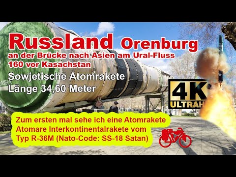 Mit Abenteuer in Russland - Sowjetische Atomrakete in Orenburg am Ural #hessen #travel #reportage