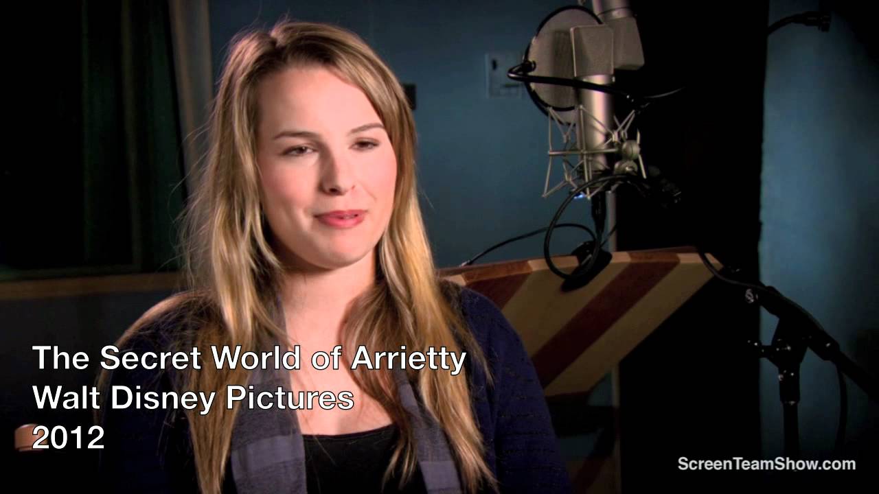 Bridgit Mendler Interview HD - The Secret World of Arrietty - YouTube