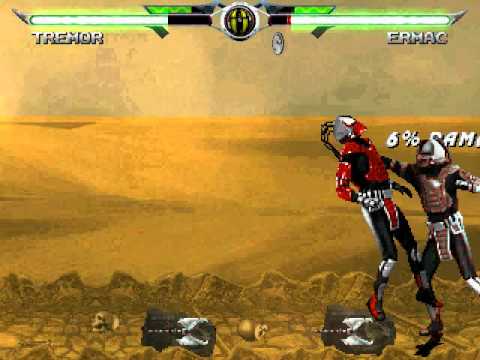 Mortal Kombat Cyber Realm Project: Tremor vs Ermac - YouTube