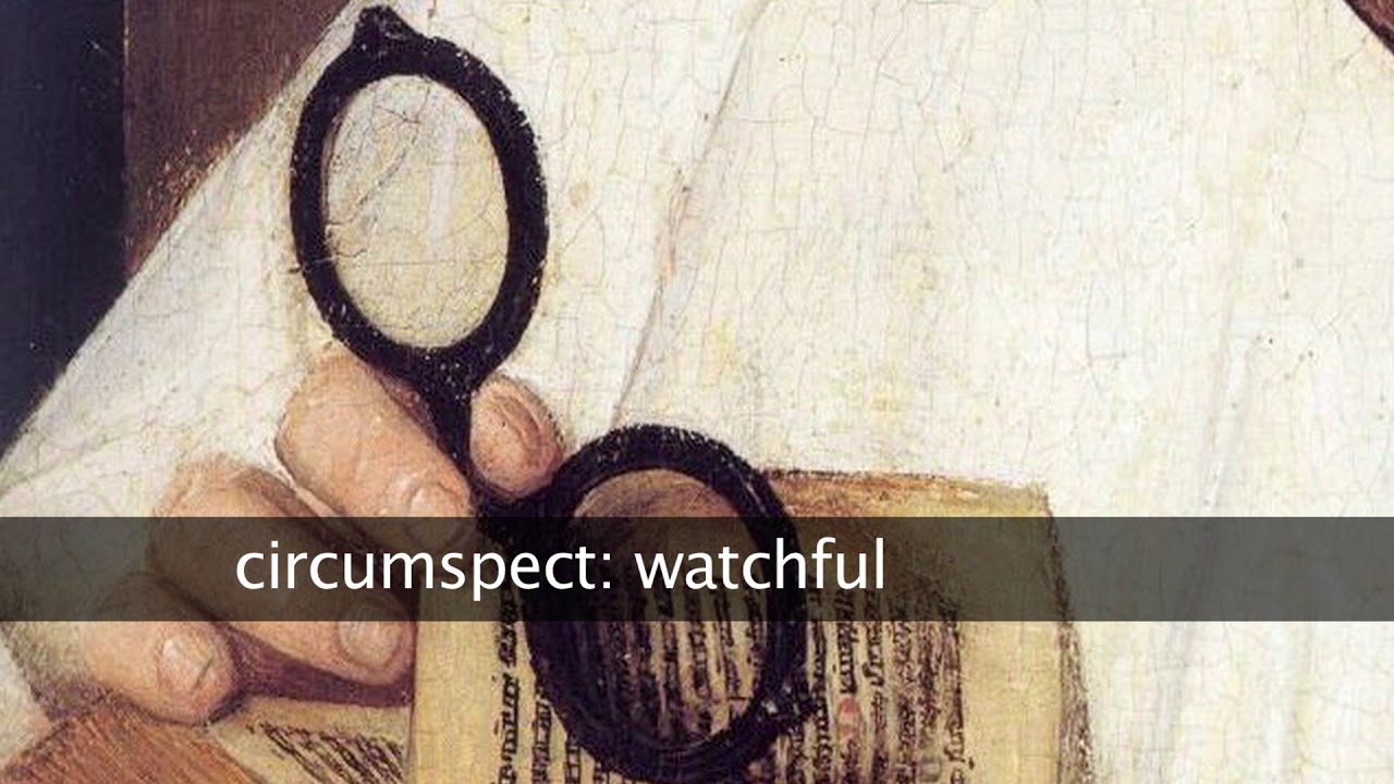 what does circumspect mean? - YouTube