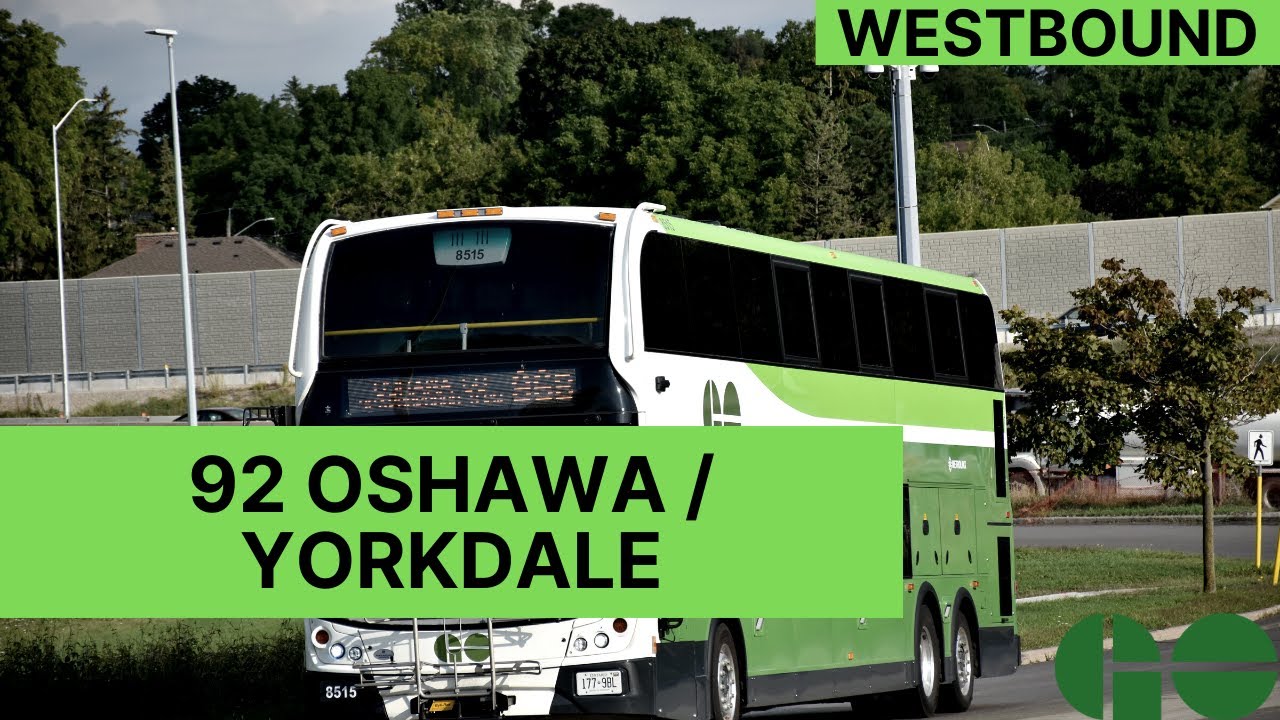 OLD: GO Transit 92 Westbound in 5 Minutes - YouTube