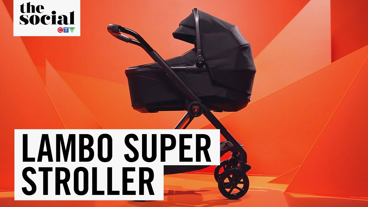 The $5,000 ‘Lamborghini’ Stroller! | The Social - YouTube