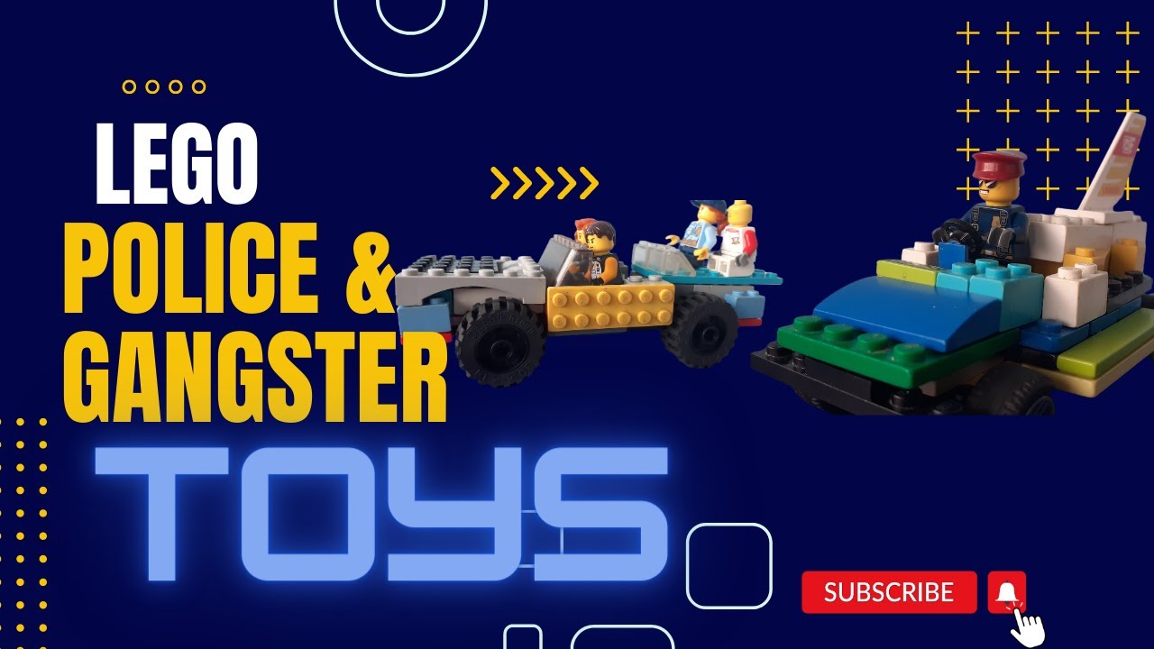 MAKING OF POLICE&GANGSTER LEGO TOYS - YouTube