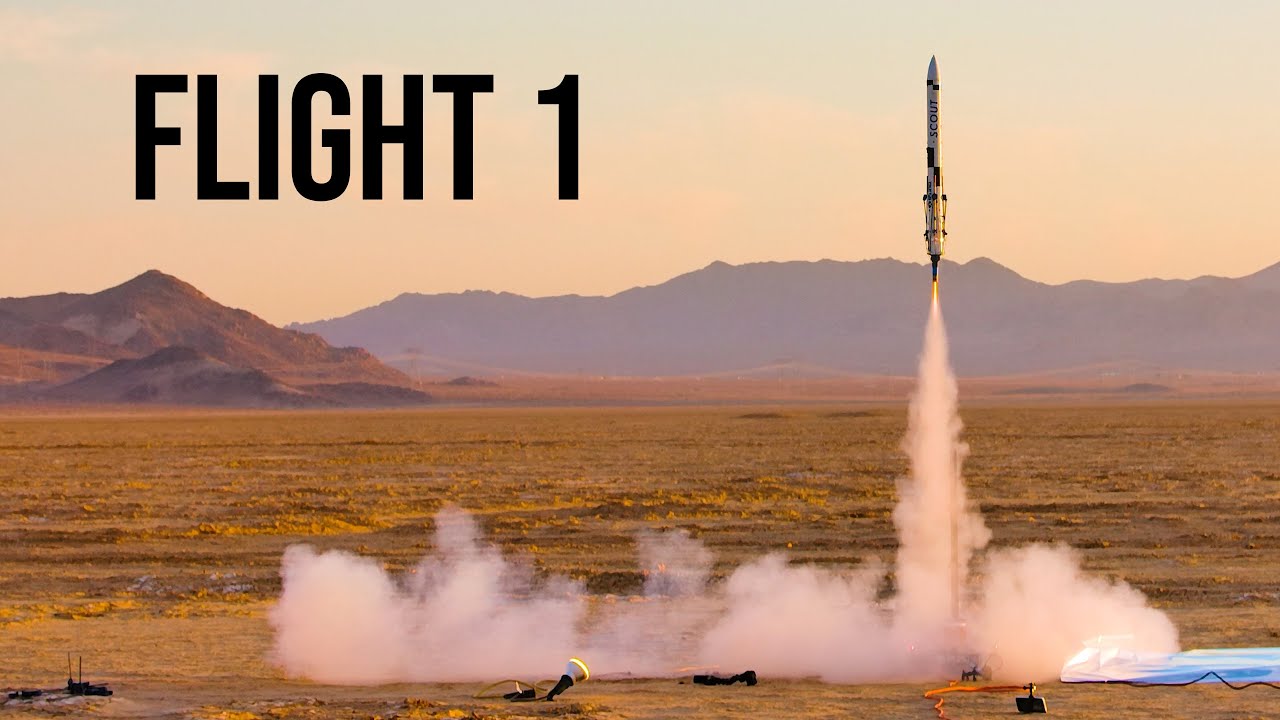 Scout F - Flight 1 - Launch and Landing - YouTube