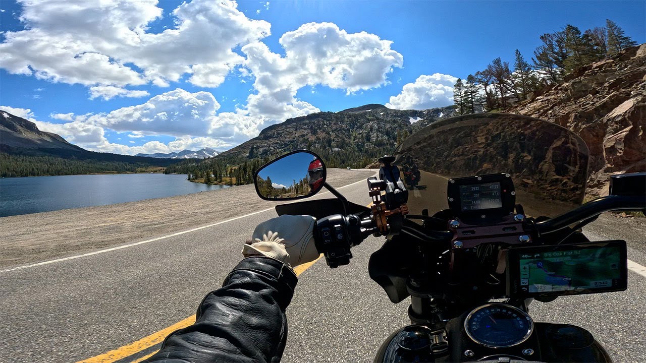 Relaxing Motorcycle Ride into Yosemite | Harley-Davidson Low Rider S ...