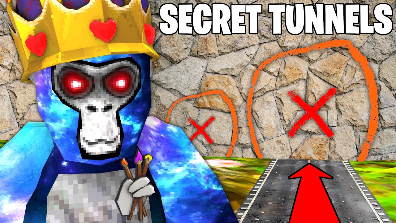 EVERY Secret Tunnel in Gorilla Tag EXPLAINED - YouTube