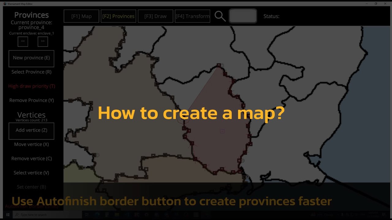 How to create a map | Warnament Grand Strategy - YouTube