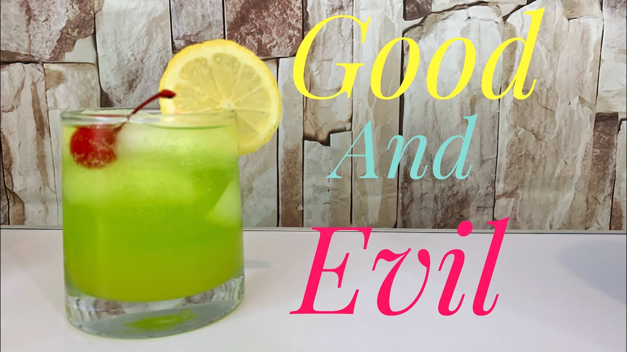 Good and Evil Cocktail - YouTube