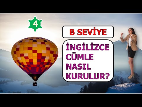 B SEVİYESİ İNGİLİZCE CÜMLE NASIL KURULUR? #4