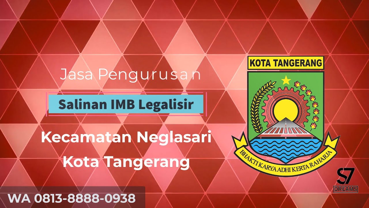 Jasa Pengurusan Salinan IMB Legalisir Kecamatan Neglasari Kota ...