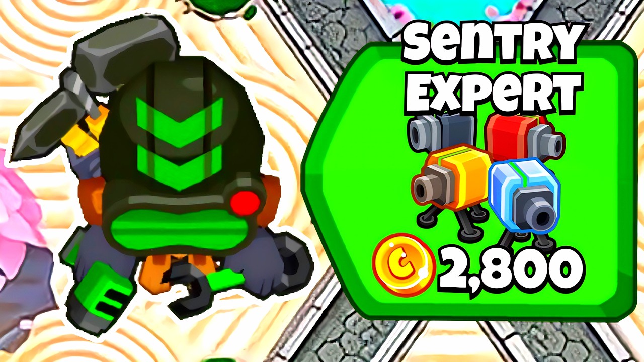 So Apparently The Sentry Expert Can Do This Now... (Bloons TD Battles 2 ...