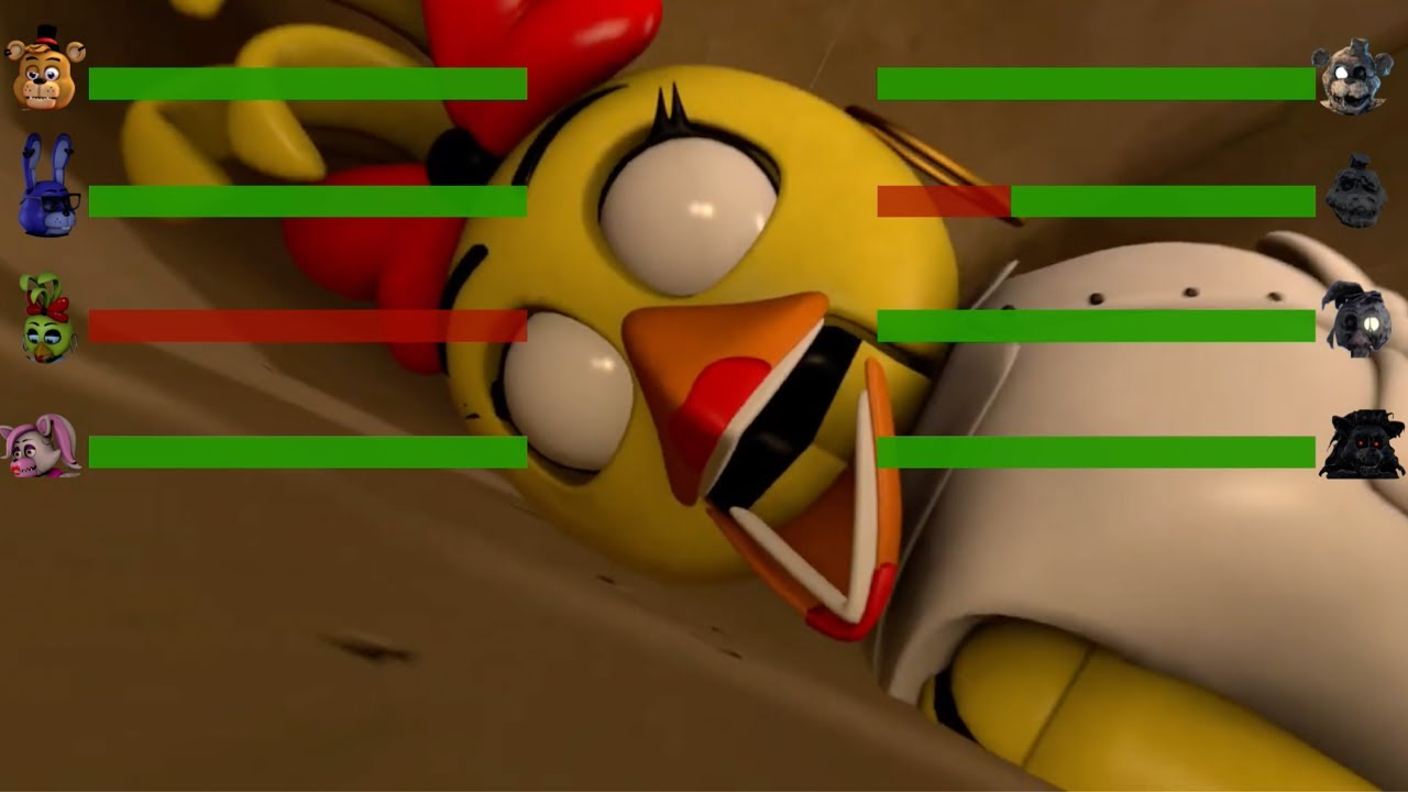 [SFM FNaF] Security Breach Multiverse vs Security Breach Melted WITH ...