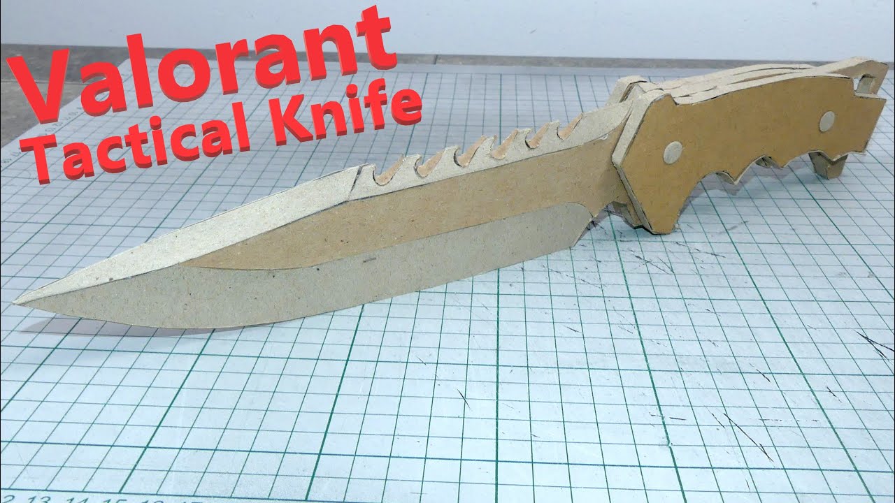 Tactical Knife Template