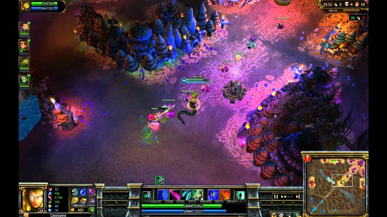 All Poison team 5v5 arranged with Annotations - YouTube